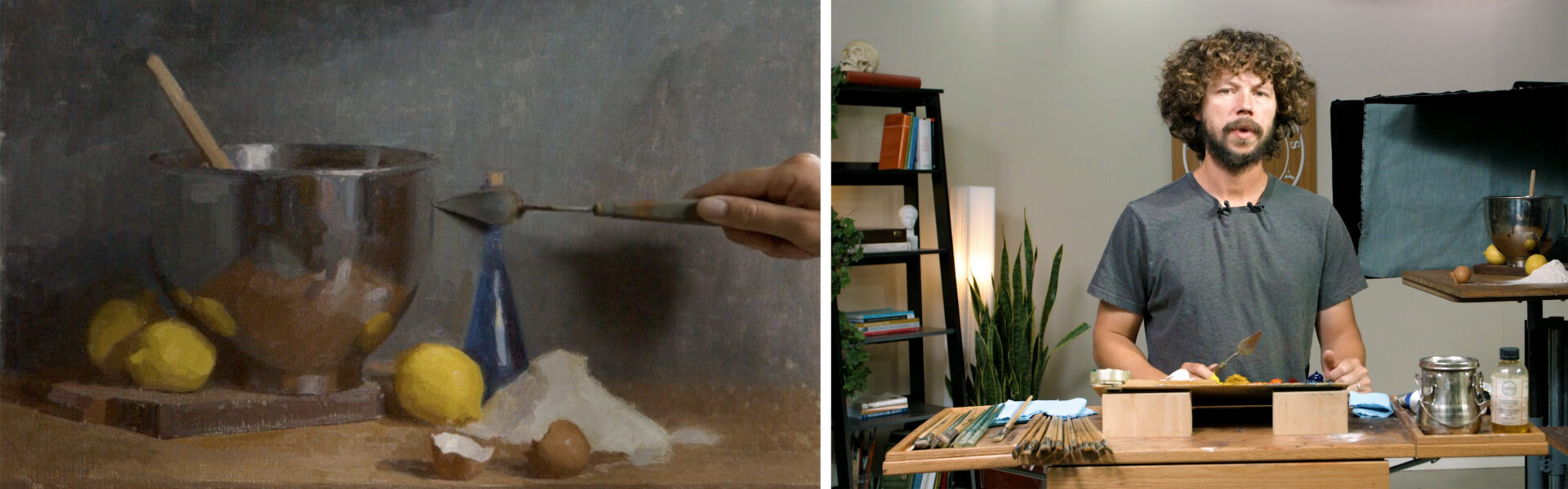 Still Life Painting with Light Background: Creating a Sense of ...