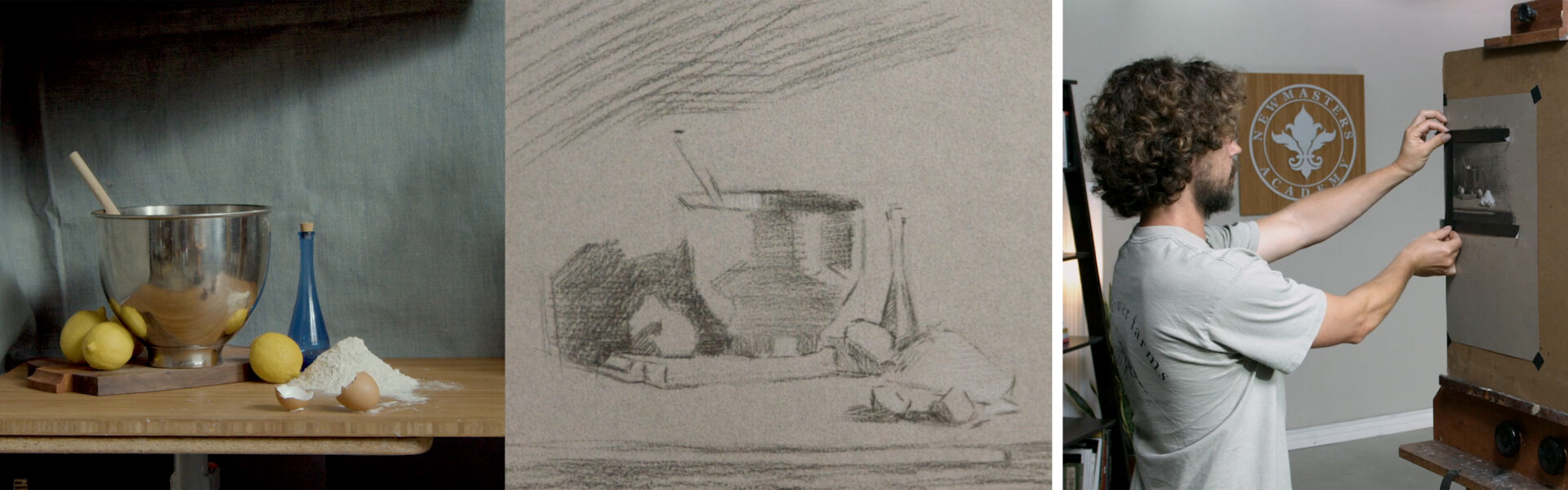 Still Life Painting with Light Background: Setting Up and Creating a ...