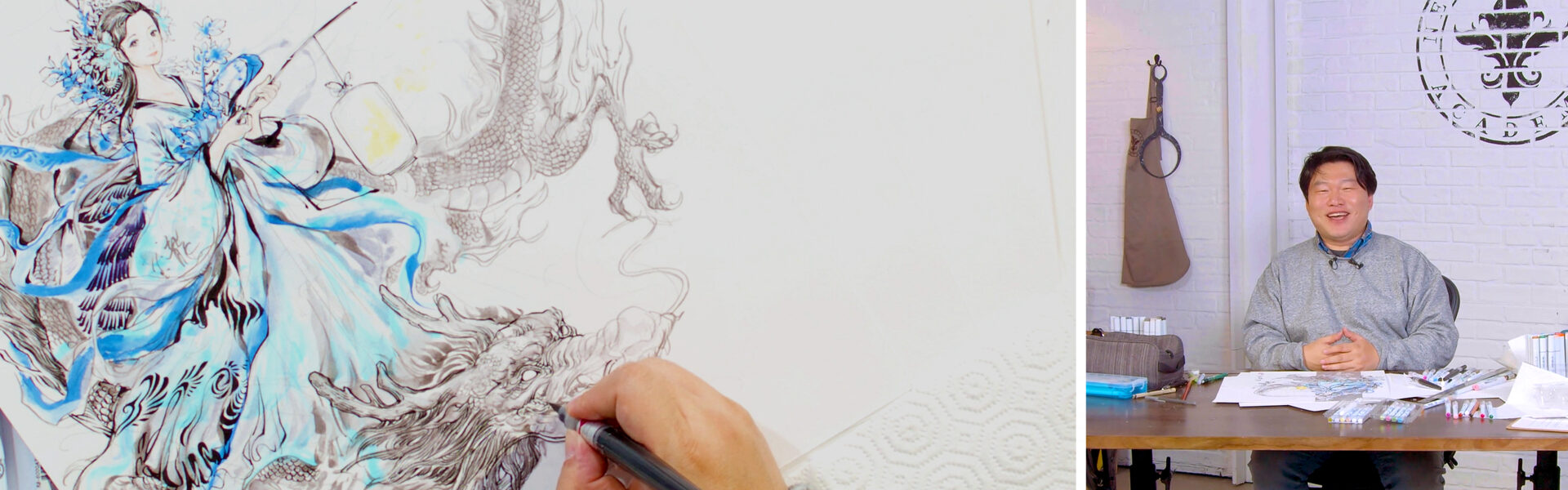 Developing a Dragon Character Illustration | New Masters Academy