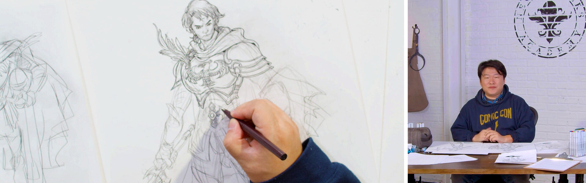 Developing Main Characters in a Fantasy Style | New Masters Academy