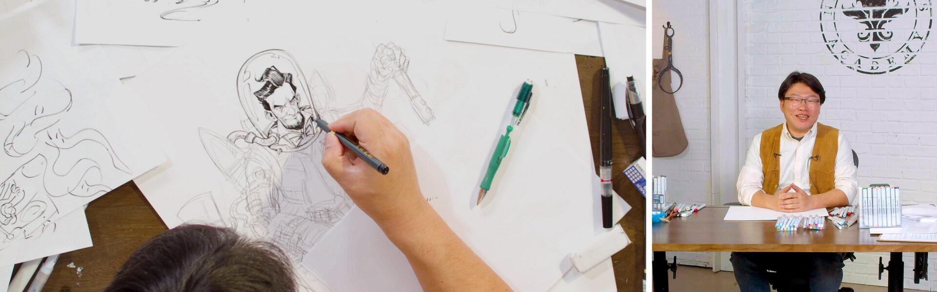 Designing Characters in an American Comic Style | New Masters Academy