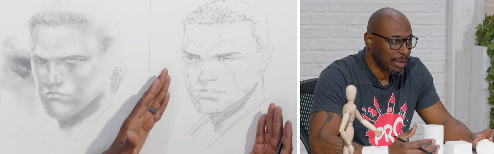 Materials for Comics and the Use of Cross Hatching and Primitives | New ...