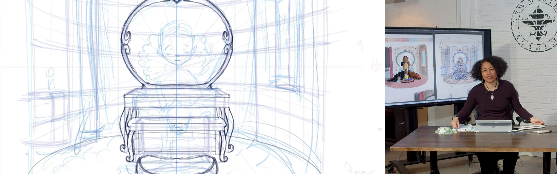 Developing an Interior Scene for Picture Books | New Masters Academy