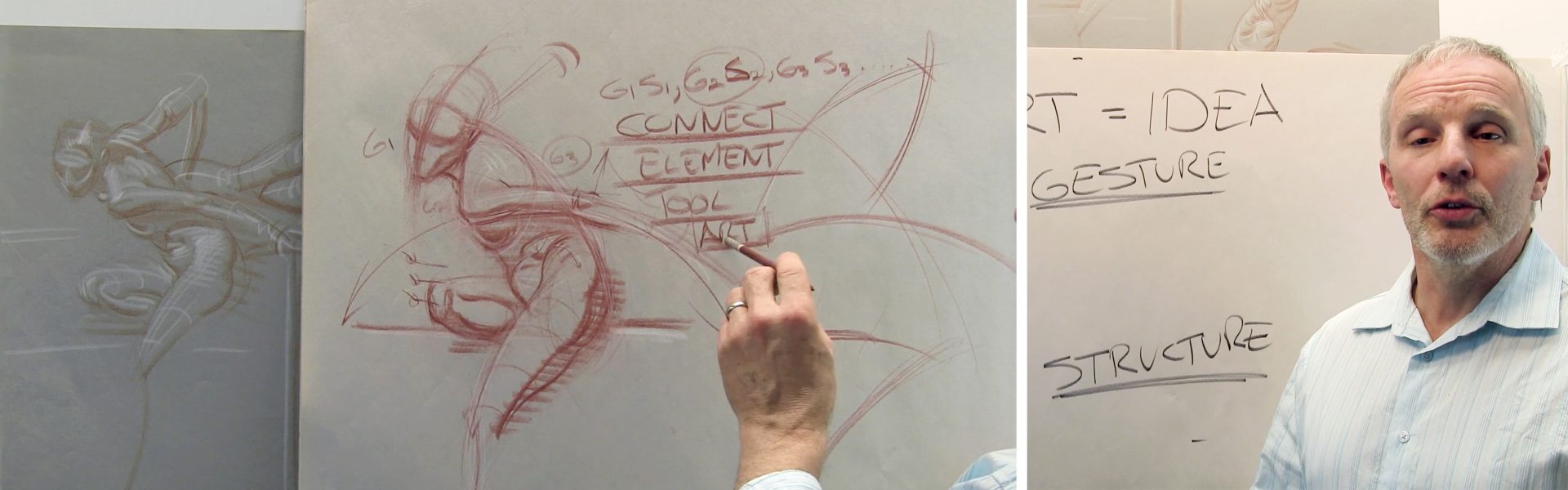Applying Gesture and Structure to the Figure | New Masters Academy