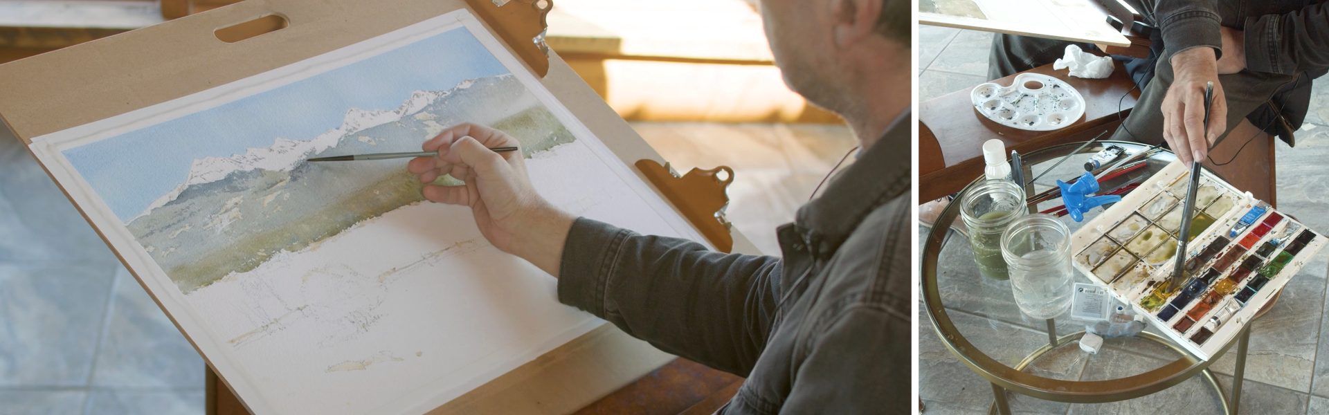 Creating a Landscape Painting in Watercolor from Observation | New ...
