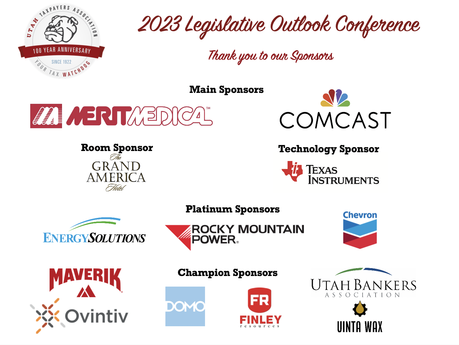 2023 Legislative Outlook Conference