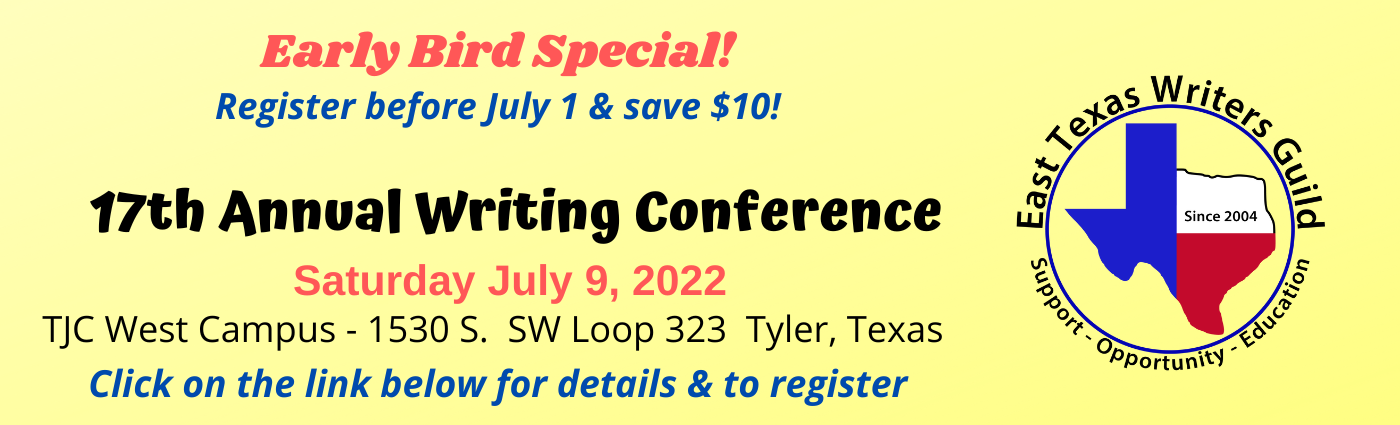 East Texas Writers Guild Annual Conference