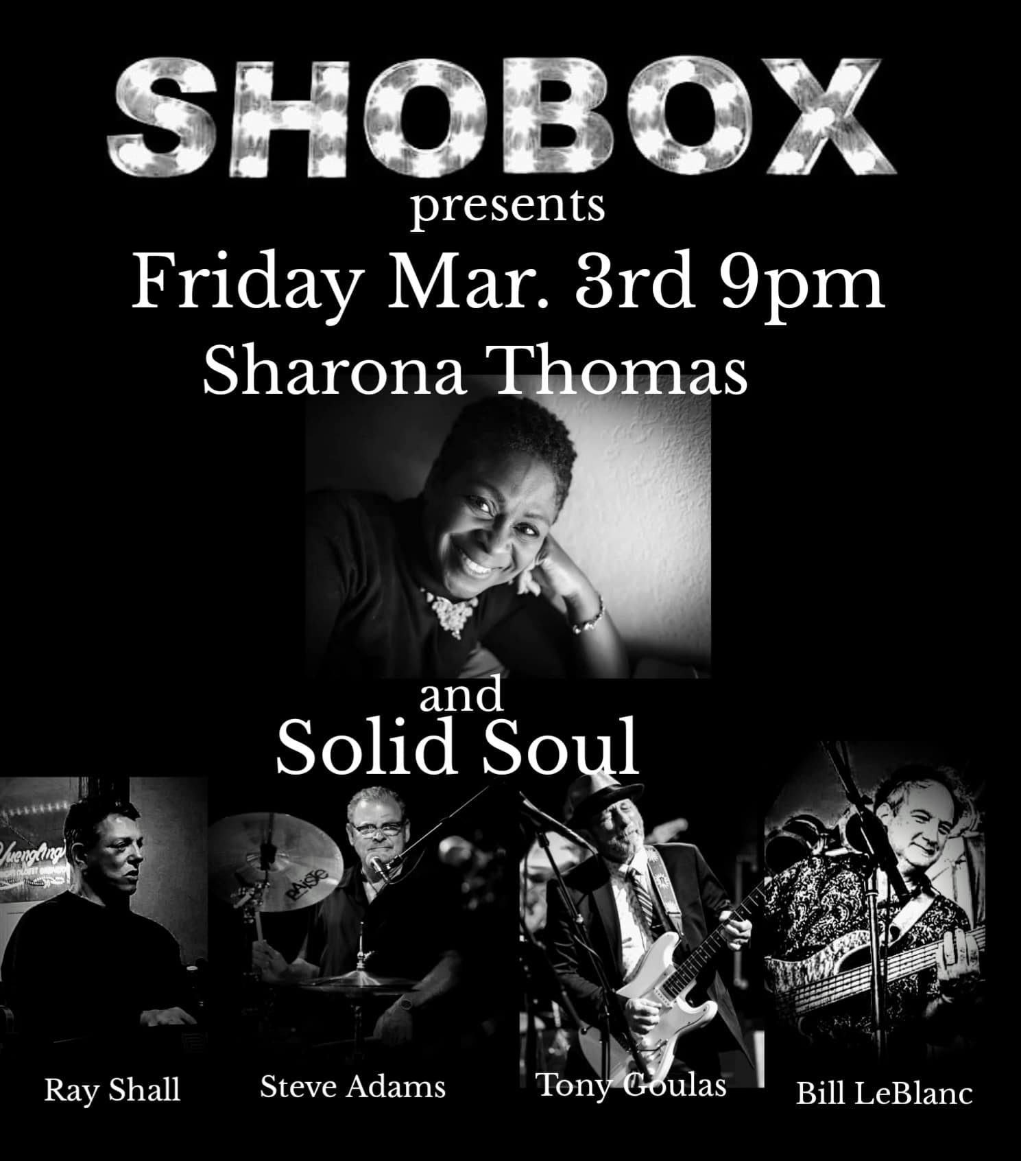 Sharona Thomas and Solid Soul LIVE at SHOBOX