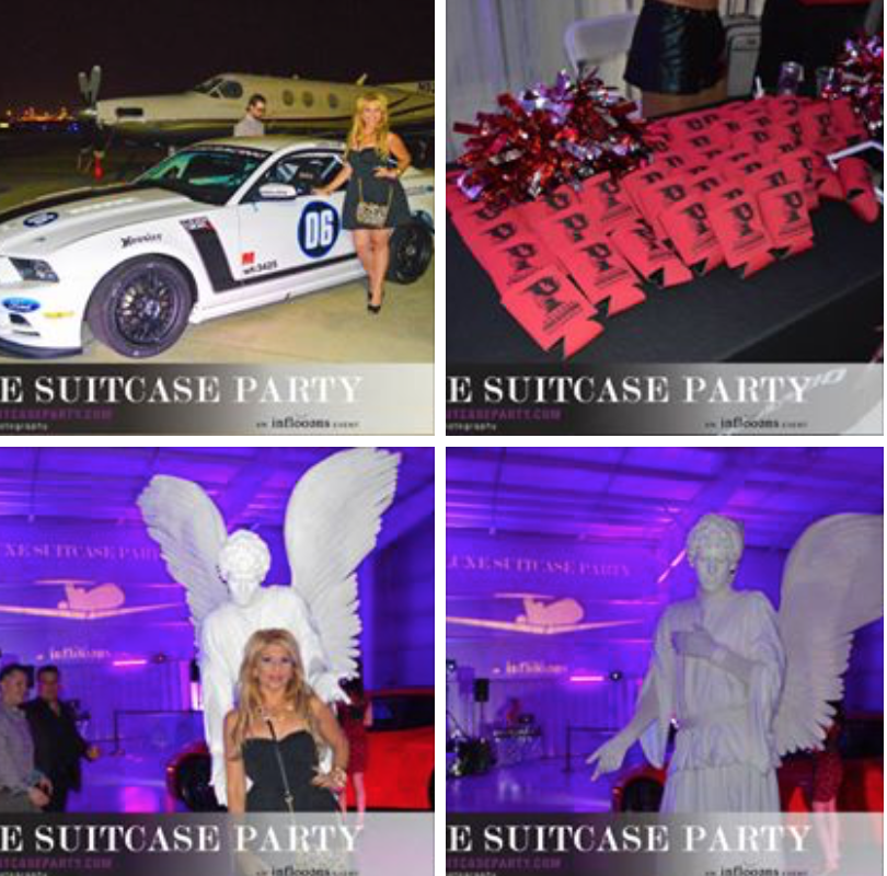 Luxe Suitcase Party