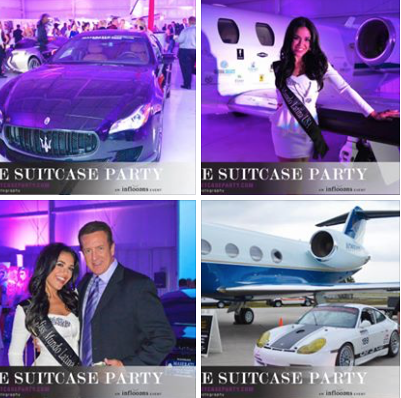 Luxe Suitcase Party