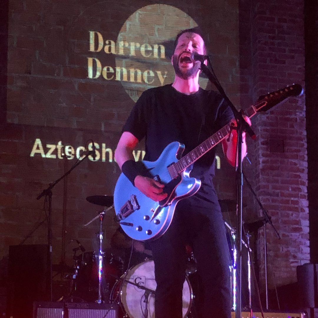 Darren Denney at the historic Aztec Shawnee Theater