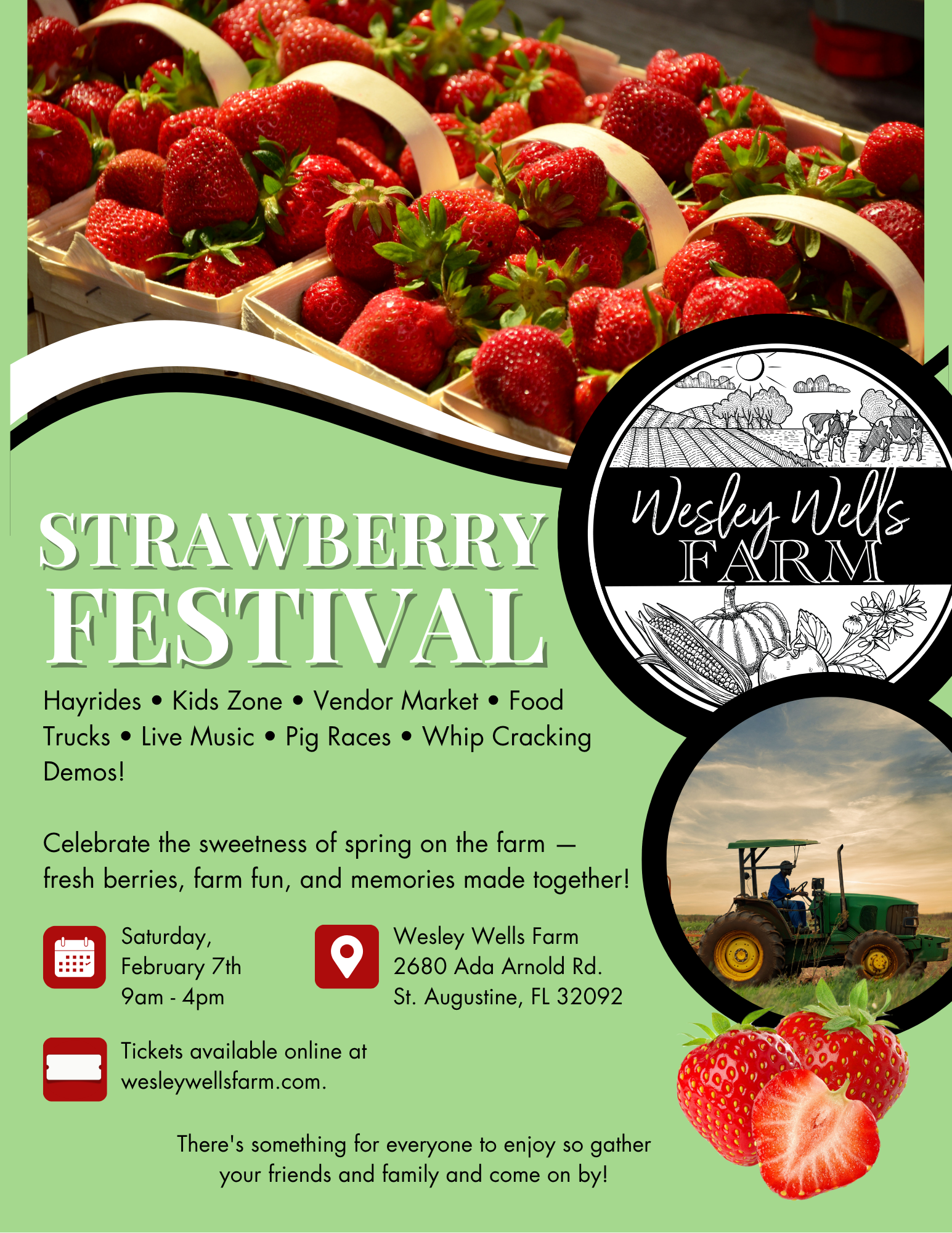 Strawberry Festival 2026 - Wesley Wells Farm