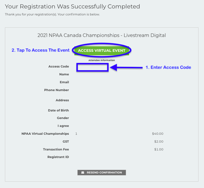 2021 NPAA Canada Championships - Livestream