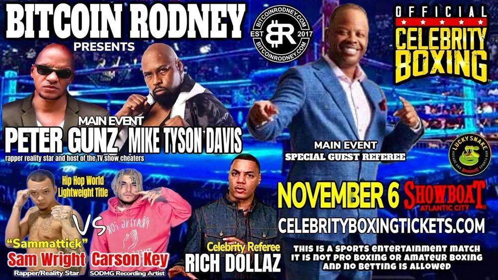 Showboat Celebrity Boxing November 6, 2021