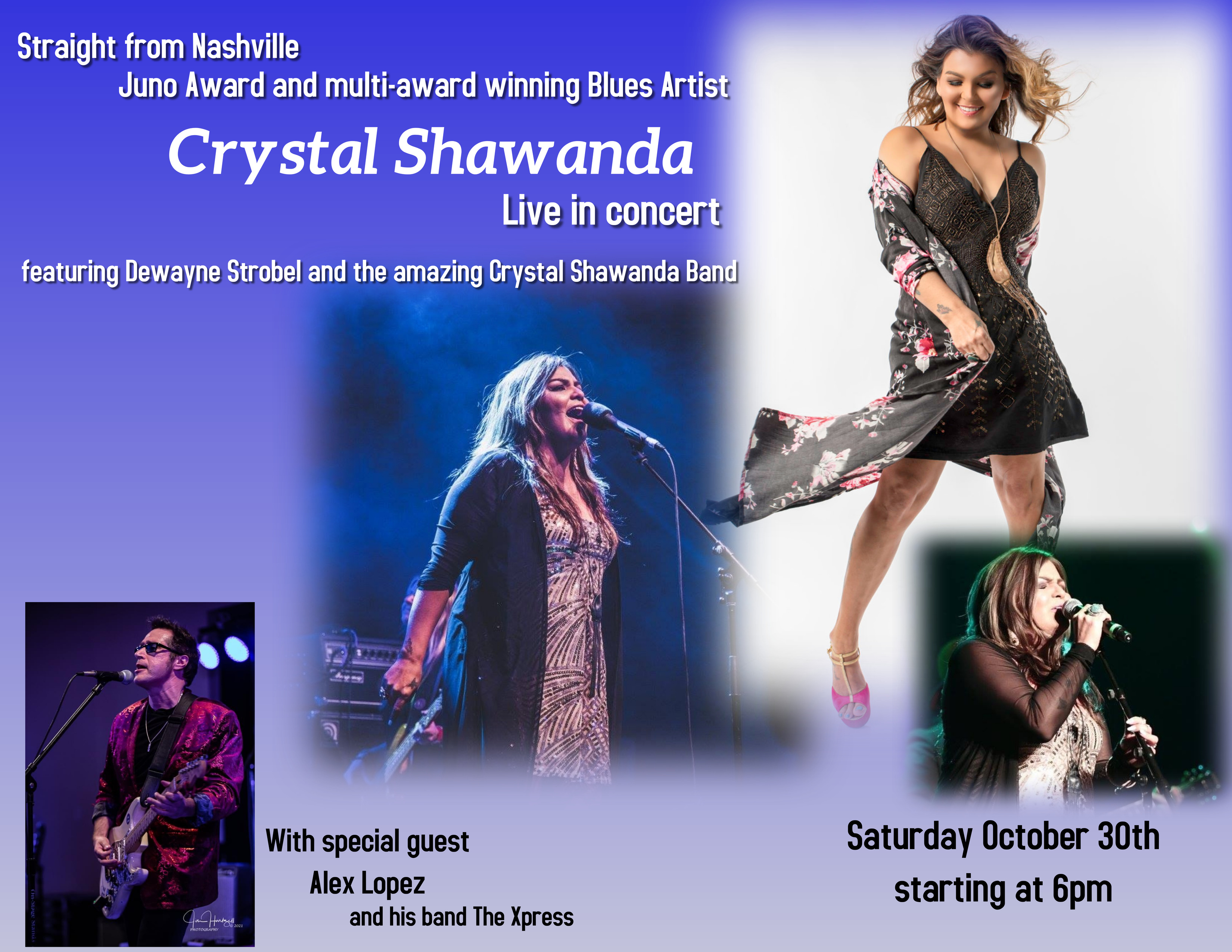 Crystal Shawanda Band Live