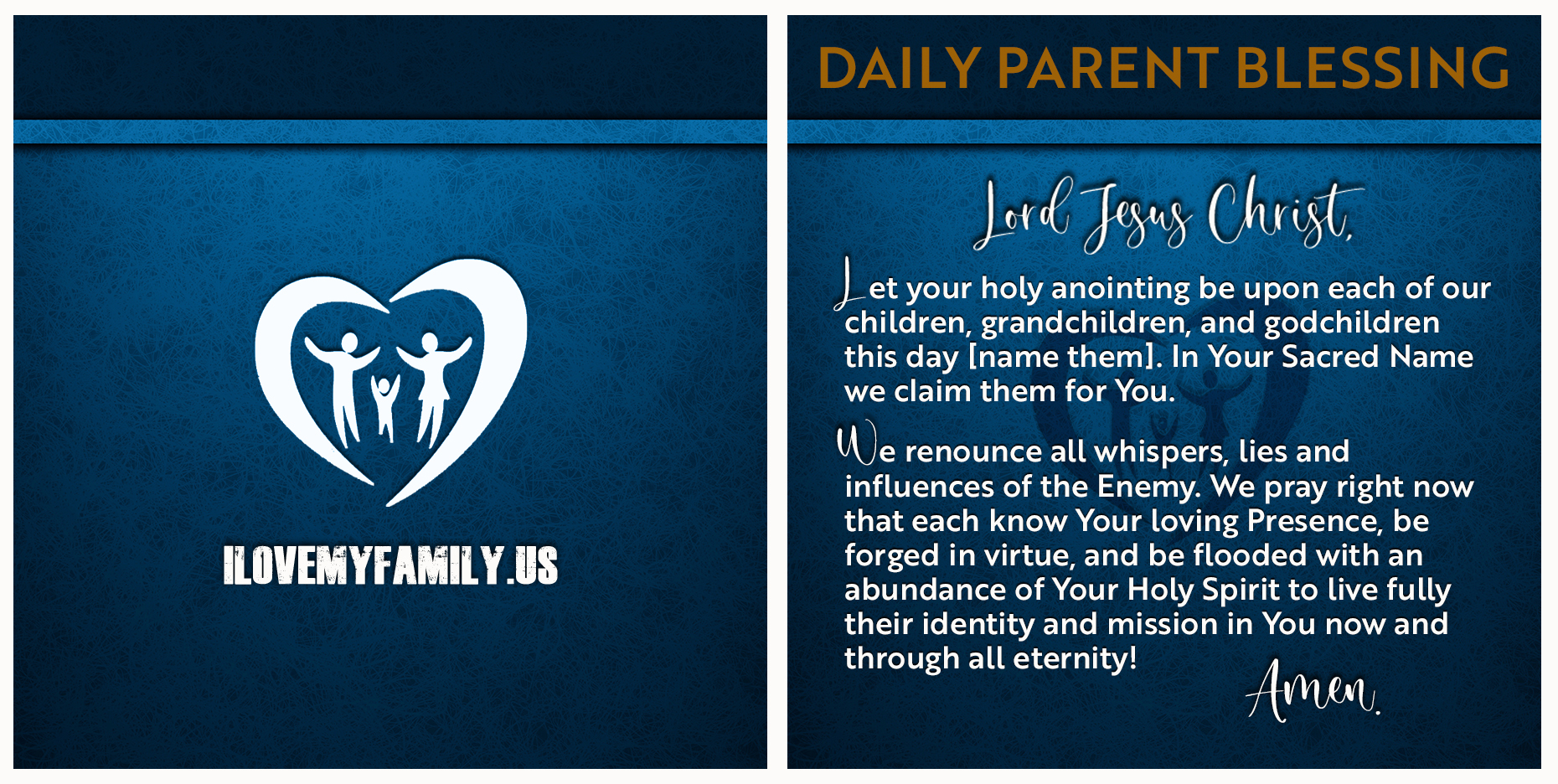 POWERFUL PARENT BLESSING