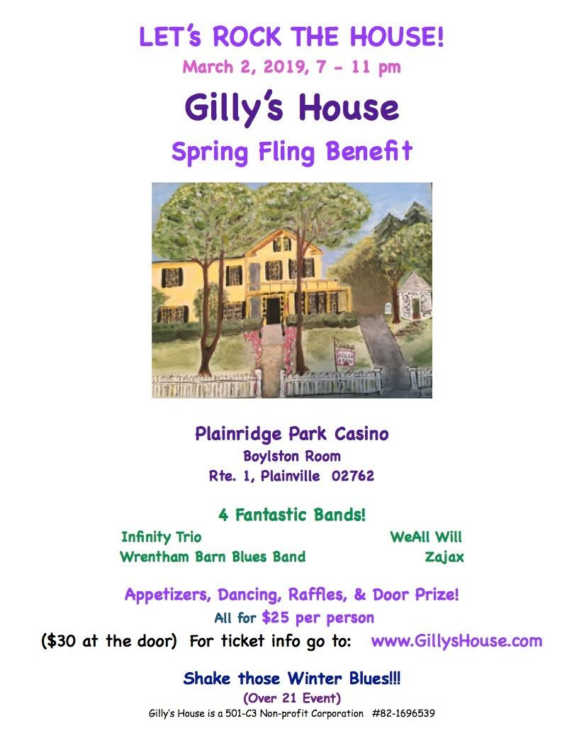Let's Rock the House! Spring Fling Benefit for Gilly's House, Inc.