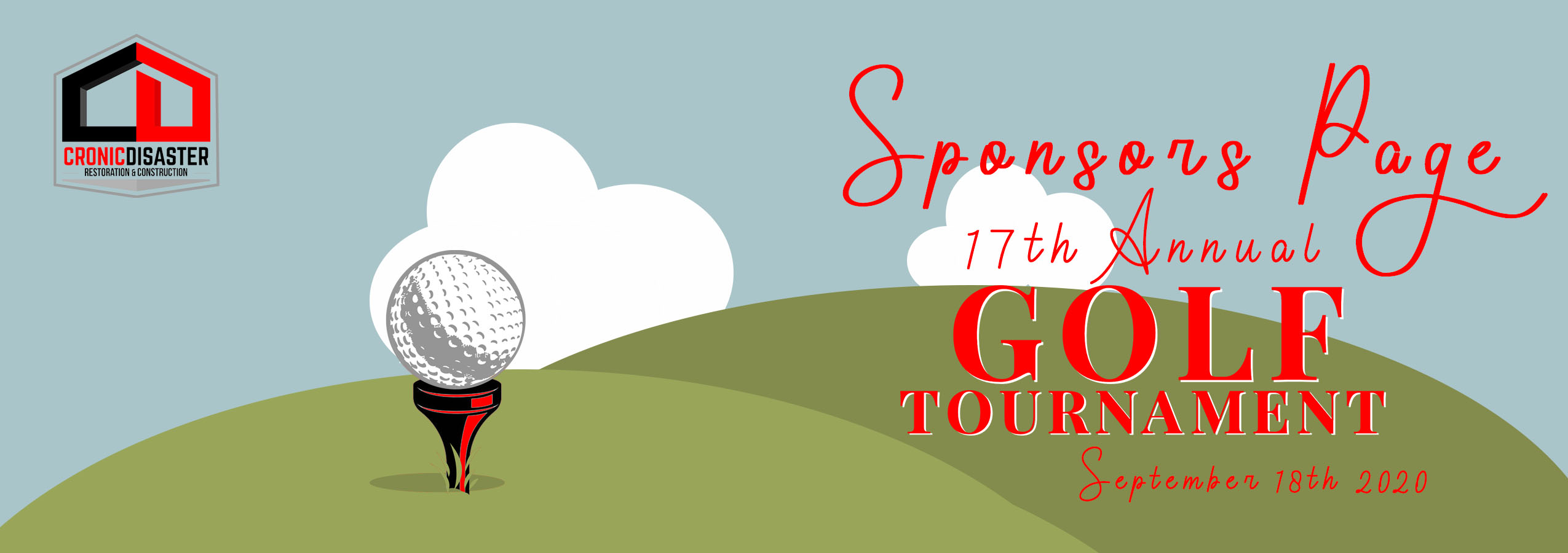 Cronic Disaster 17th Annual Golf Tournament Sponsors Page