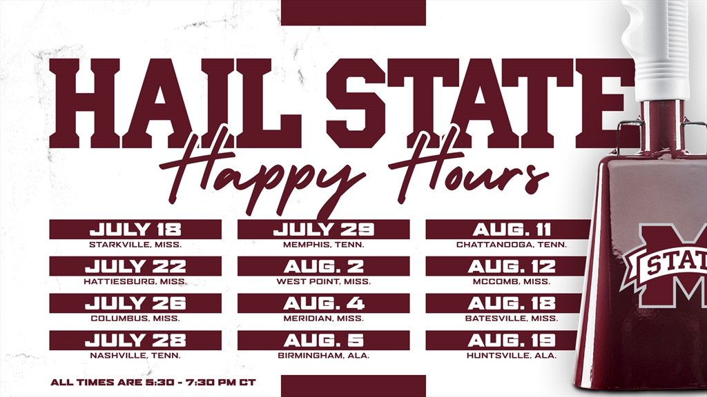 Hail State Happy Hour (Huntsville, AL) - August 19, 2022