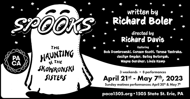 PACA Theatre: SPOOKS by Richard Boler