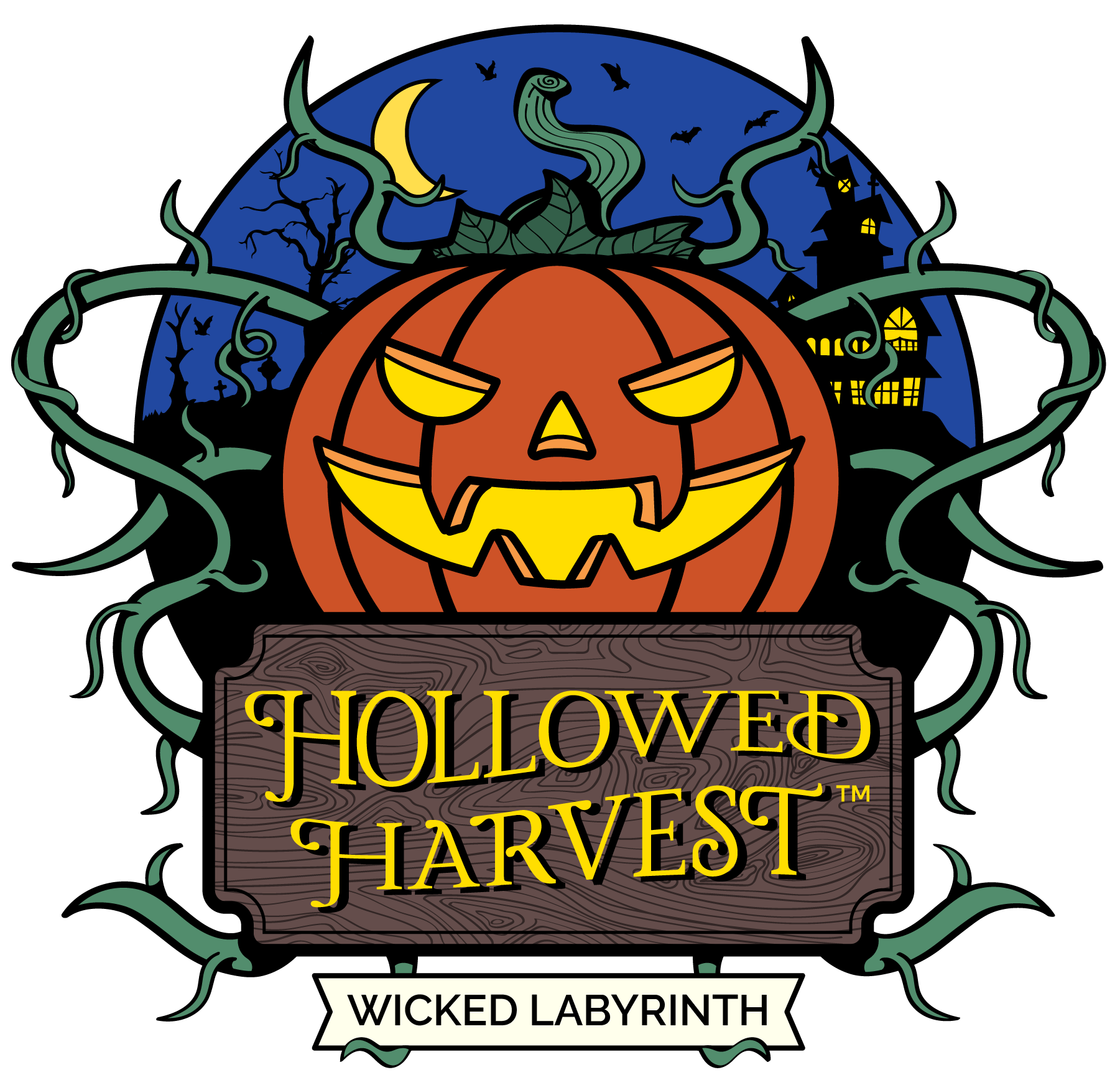 Hollowed Harvest:Wicked Labyrinth Salem, MA 2025
