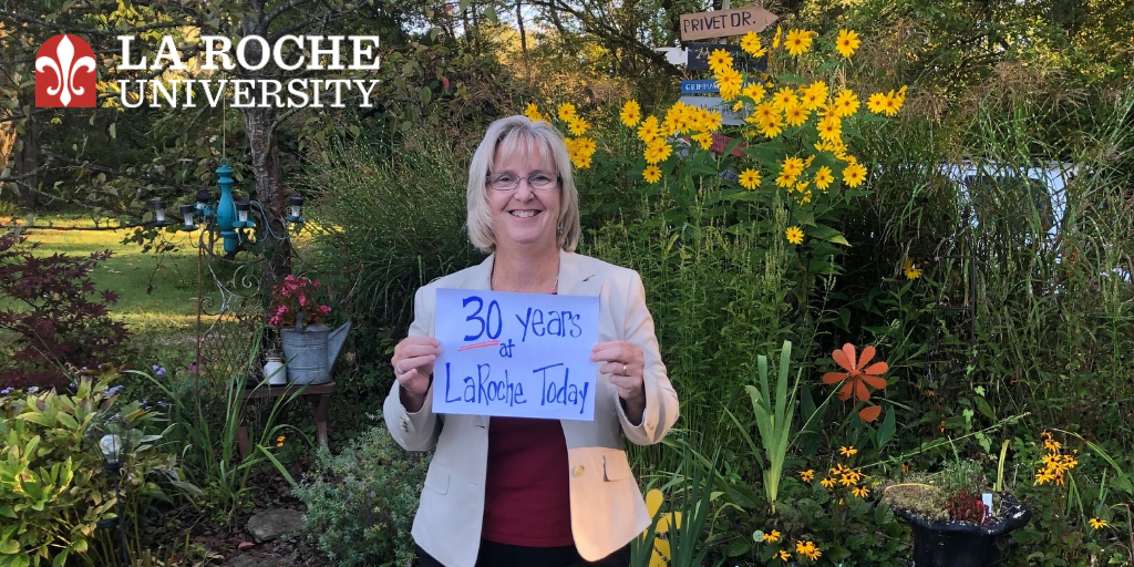 Colleen Ruefle Celebrates 30 Years at La Roche With A Challenge