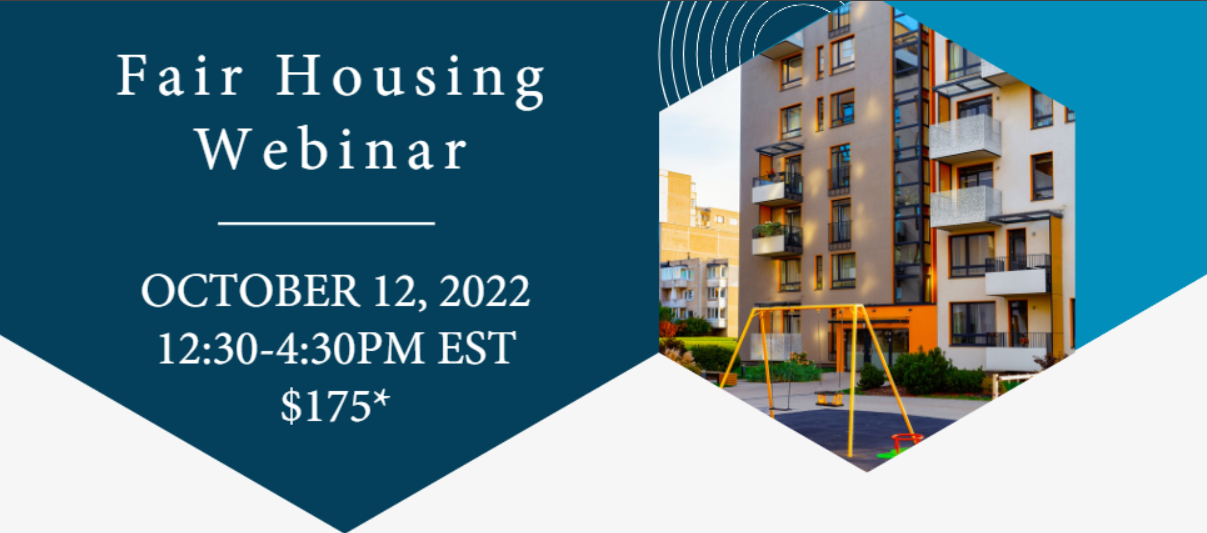 Fair Housing Training 2022