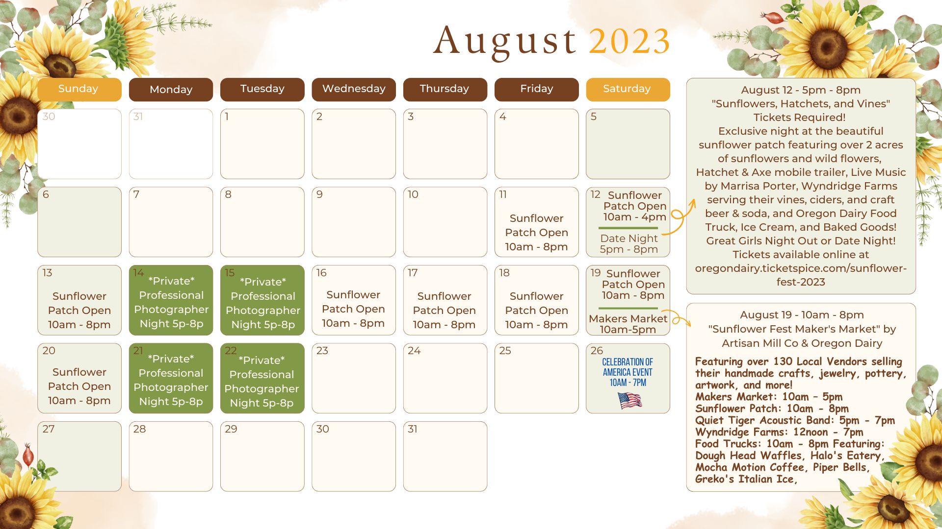 Sunflower Fest 2023