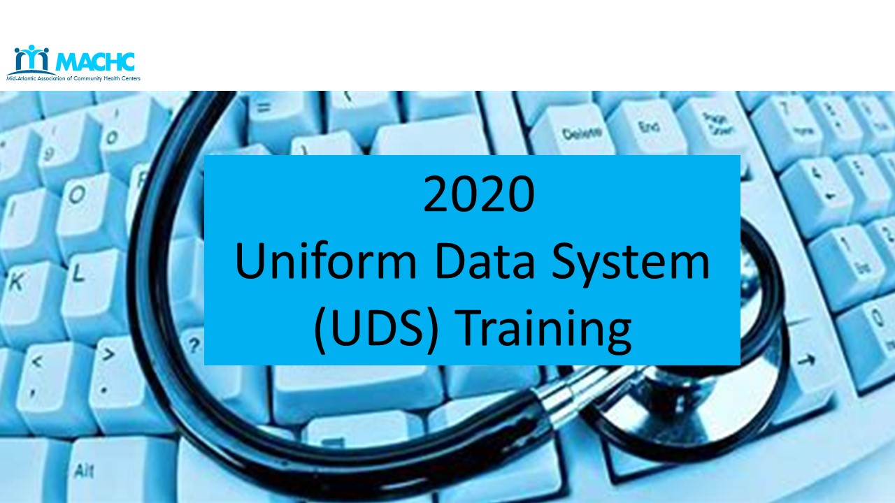 MACHC 2020 UDS Training