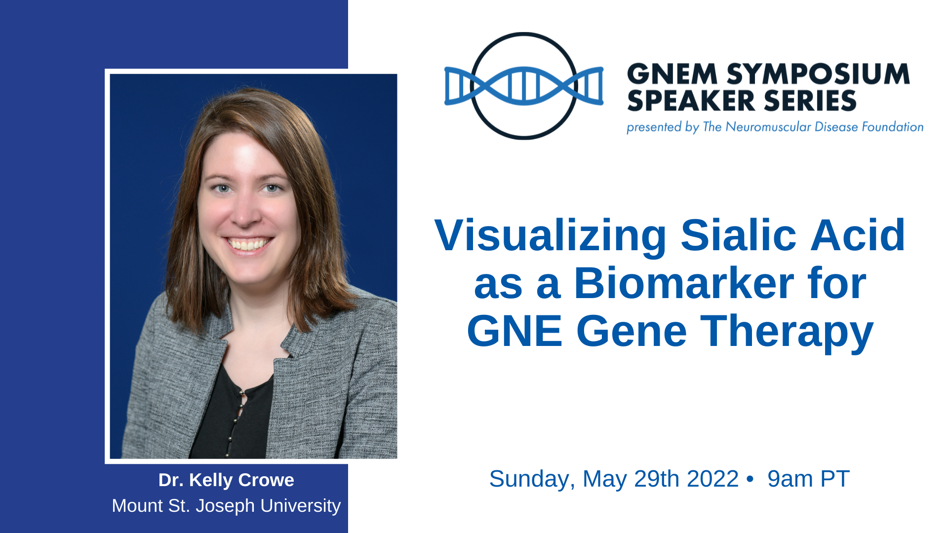 2022 NDF GNEM Speaker Series - Kelly Crowe