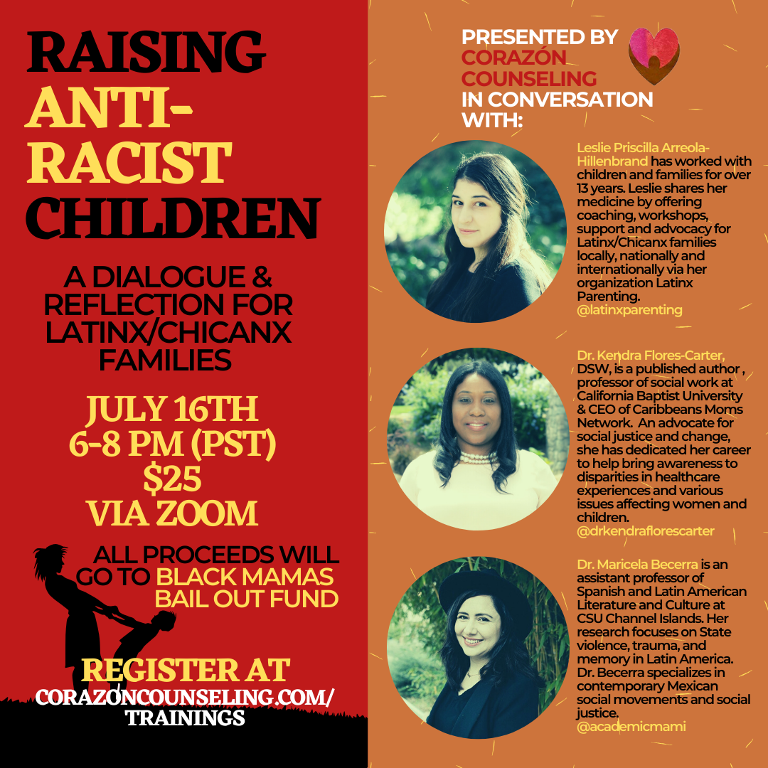 Raising Anti Racist Children: A Dialogue & Reflection for Latinx Families