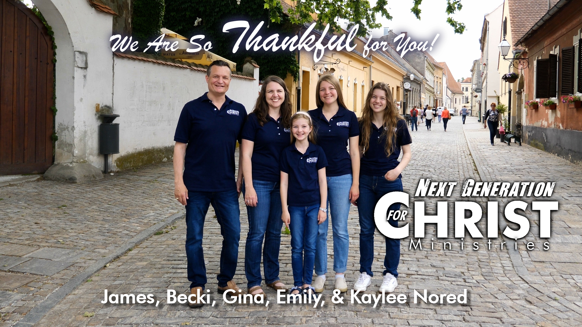 Help Reach the NEXT GENERATION for CHRIST!