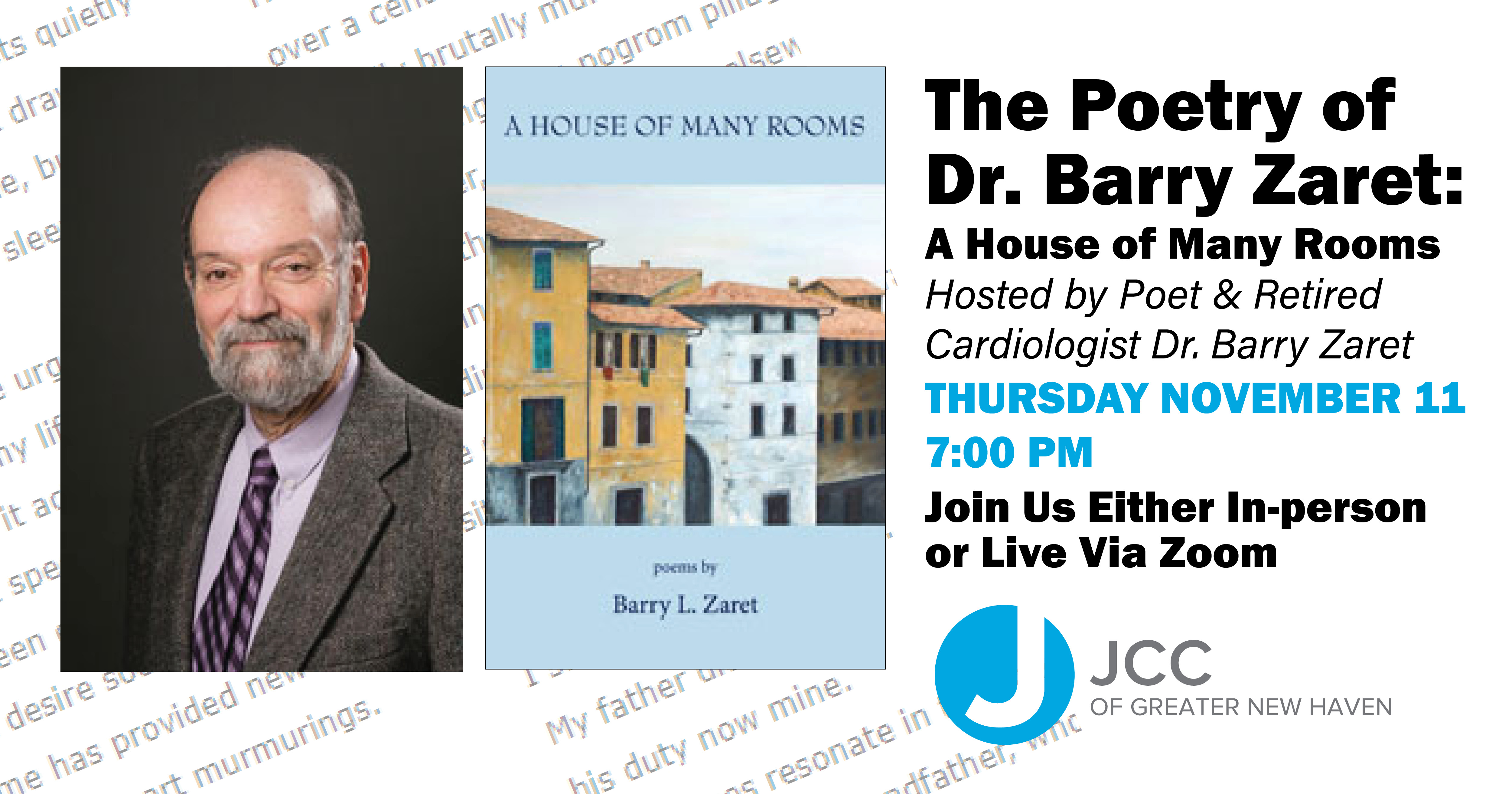 The Poetry of Dr. Barry Zaret