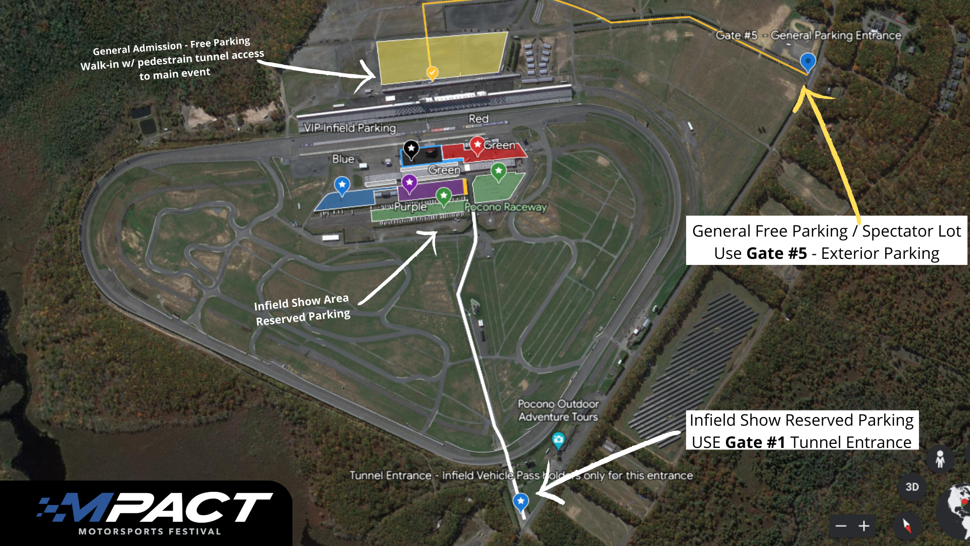 MPACT 2025 Motorsports Festival and Car Show @ Pocono Raceway