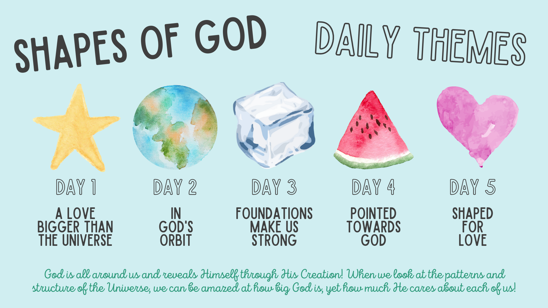 Shapes of God - Kids Camp