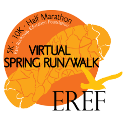 2021 EREF Virtual 5K 10K and Half Marathon Run/Walk