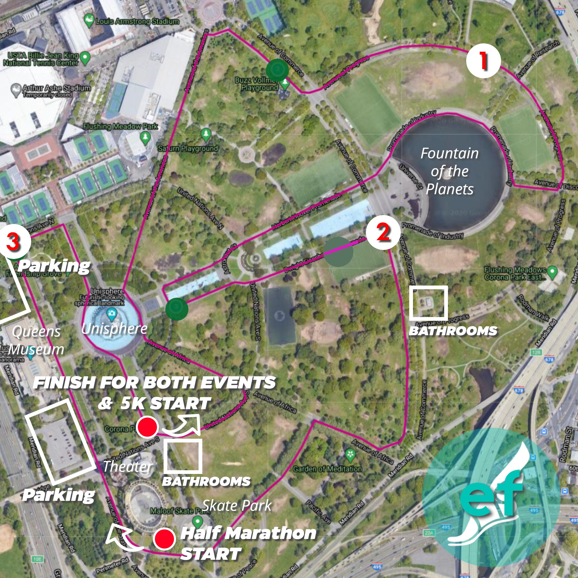 elitefeats Yo Mama's So Fast Half Marathon & 5K Flushing Meadows