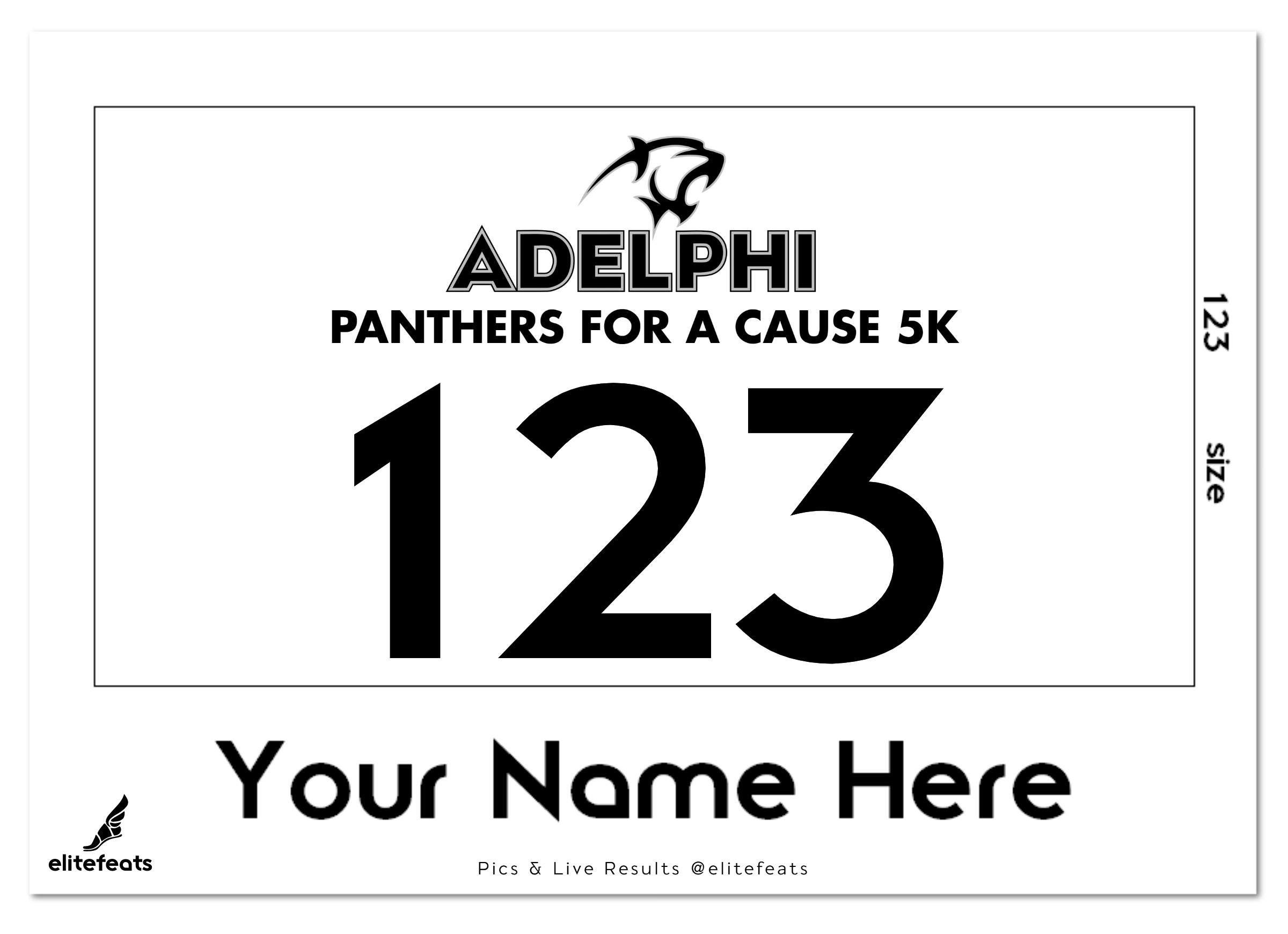 2022 Adelphi Panthers for a Cause 5K Run/Walk
