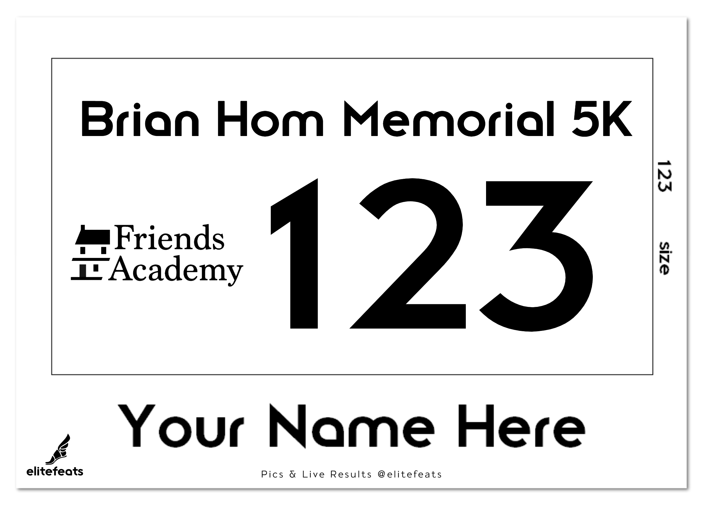 2023 12th Annual Brian Hom Memorial Virtual 5K Run/Walk