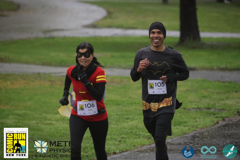 2023 Never Stop Running Foundation Comic Run 5K Eisenhower Park