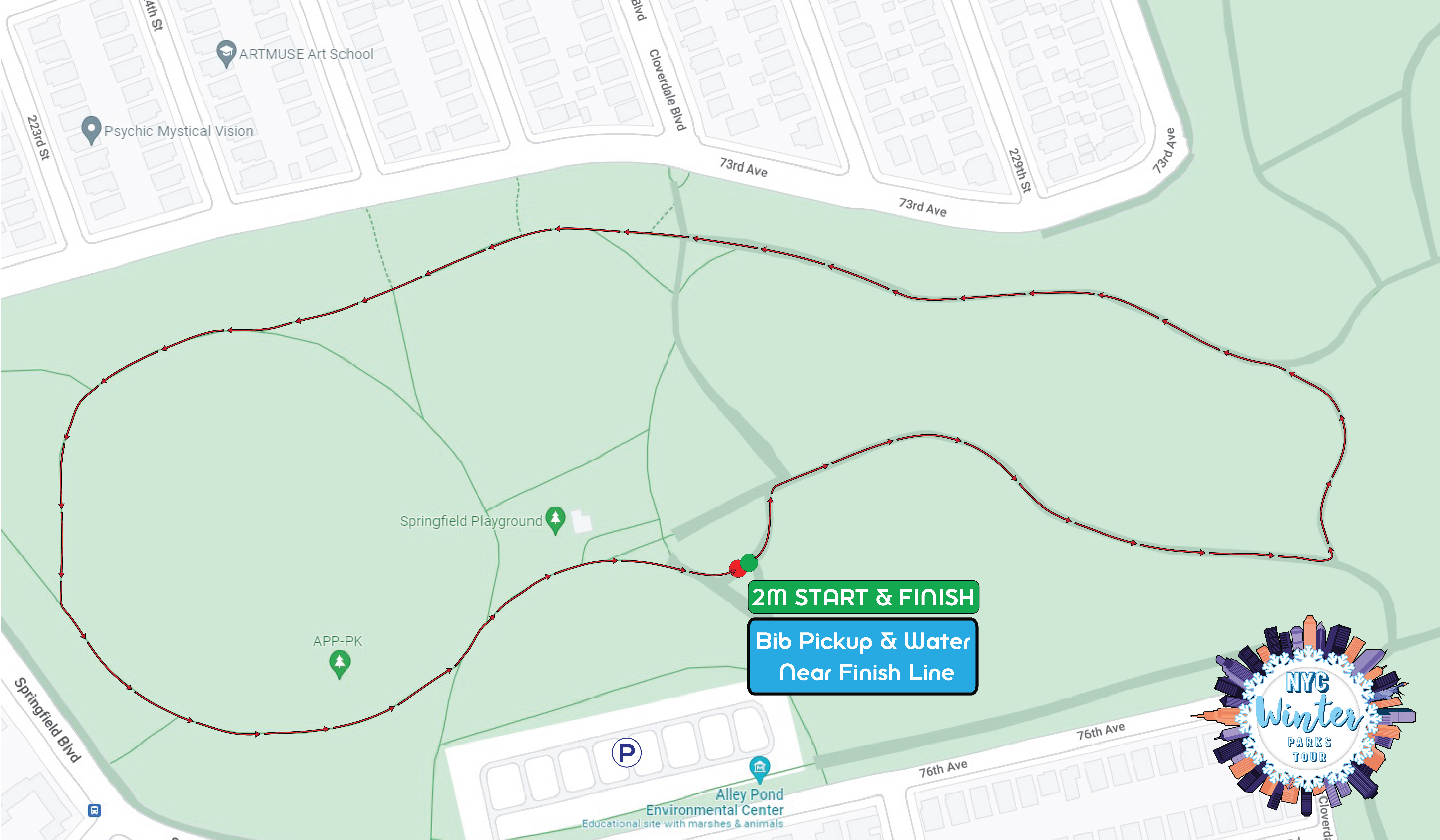 2023 Never Stop Running Foundation NYC Parks Winter Series #3 Alley ...