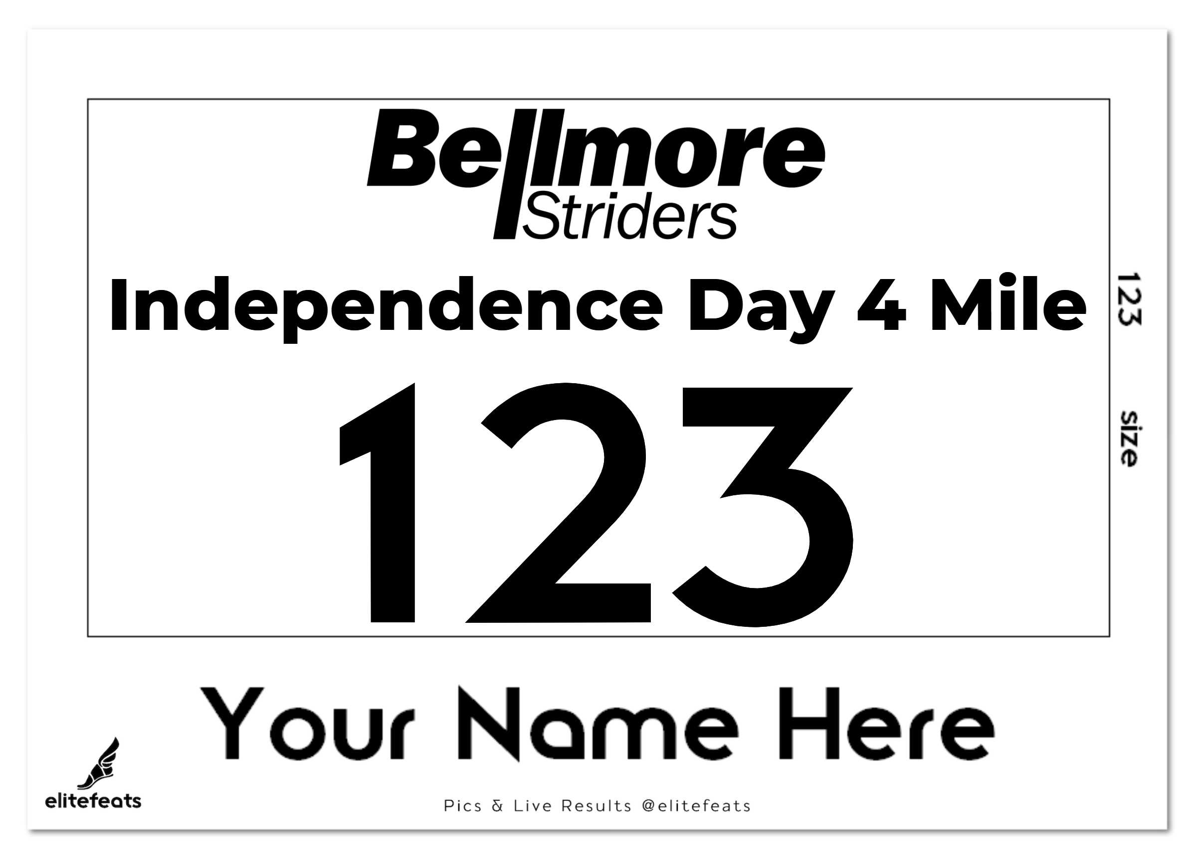 2024 Bellmore Independence Day 4 Mile Run/Walk