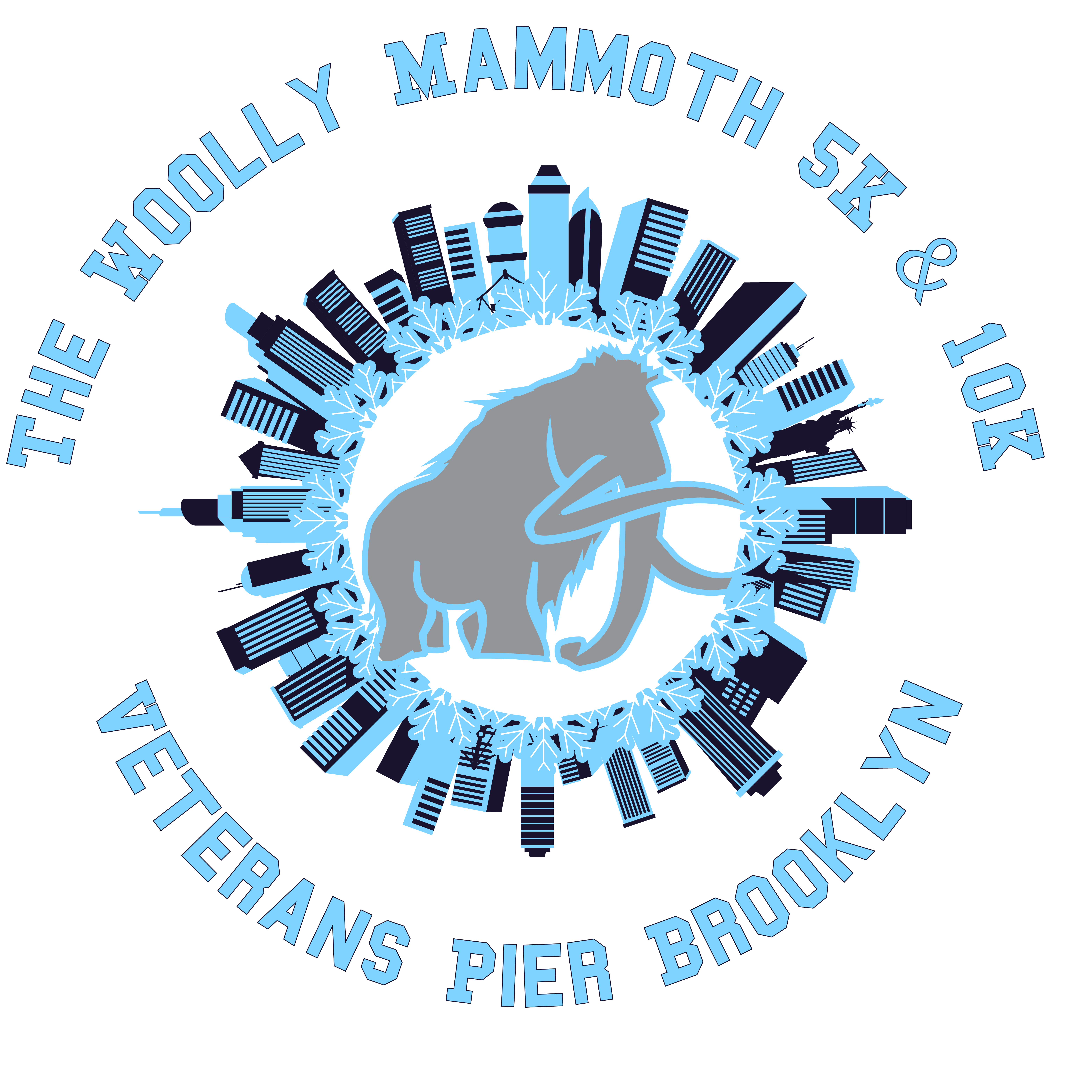 2025 Never Stop Running Foundation NYC Parks Winter #1 Woolly Mammoth ...