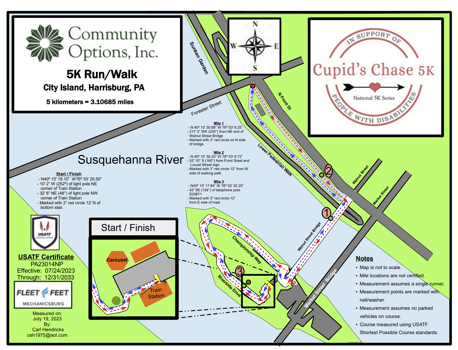 2024 Cupid's Chase 5K Run/Walk Harrisburg PA