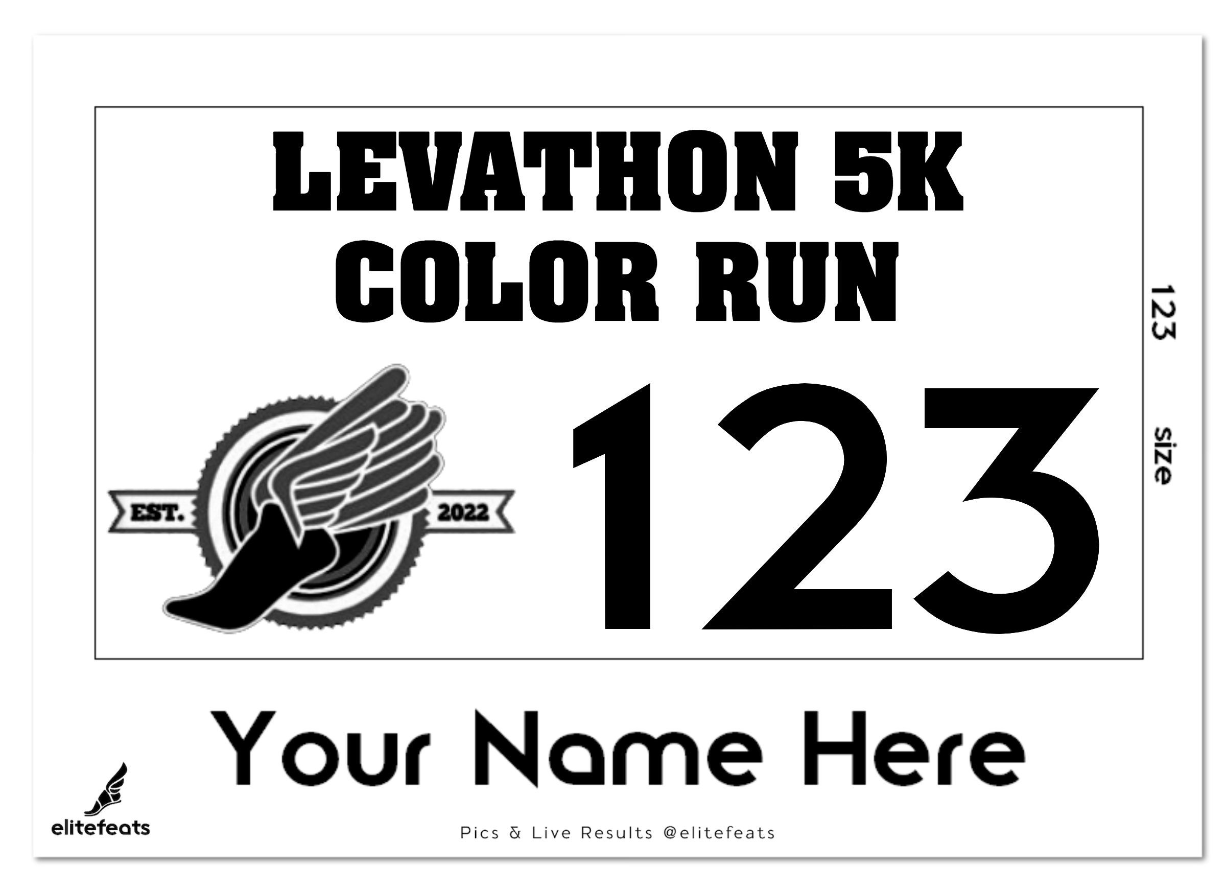 2025 Levathon 5K Color Run/Walk
