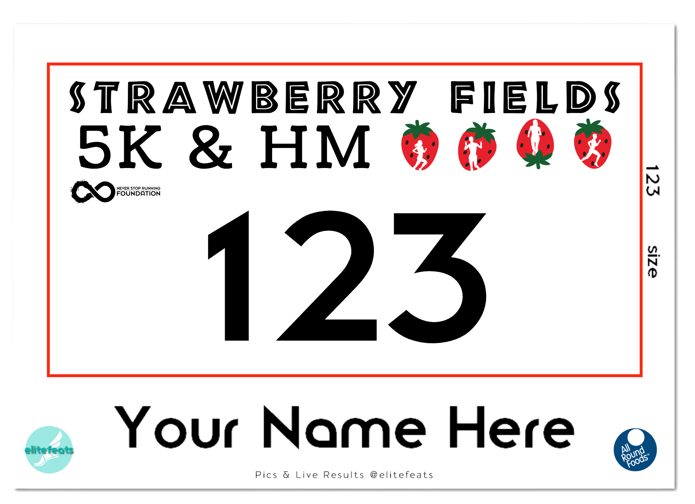 2024 Never Stop Running Foundation Strawberry Fields 5K & Half Marathon ...