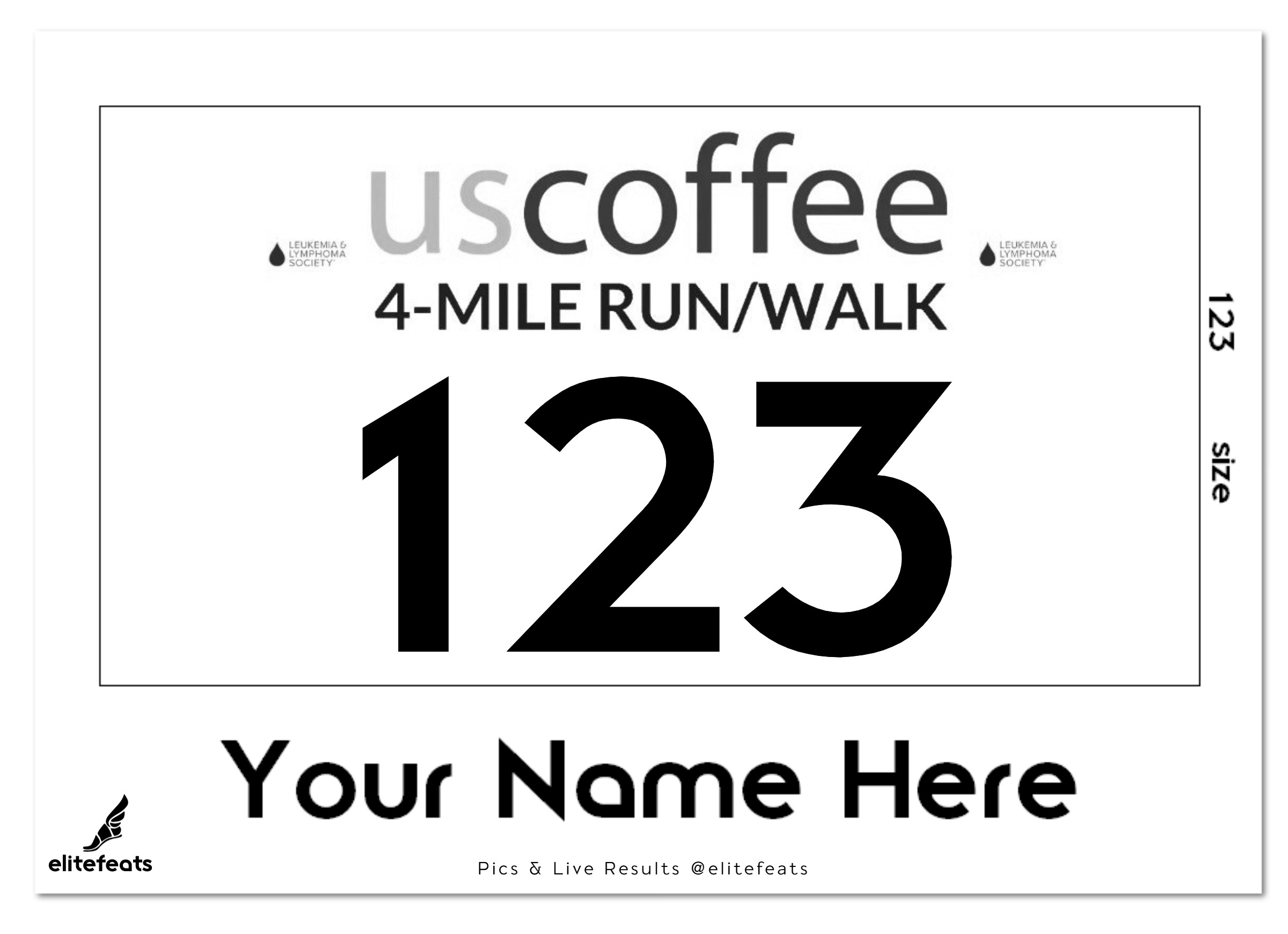 2024 US Coffee 4 Mile Run/Walk For LLS