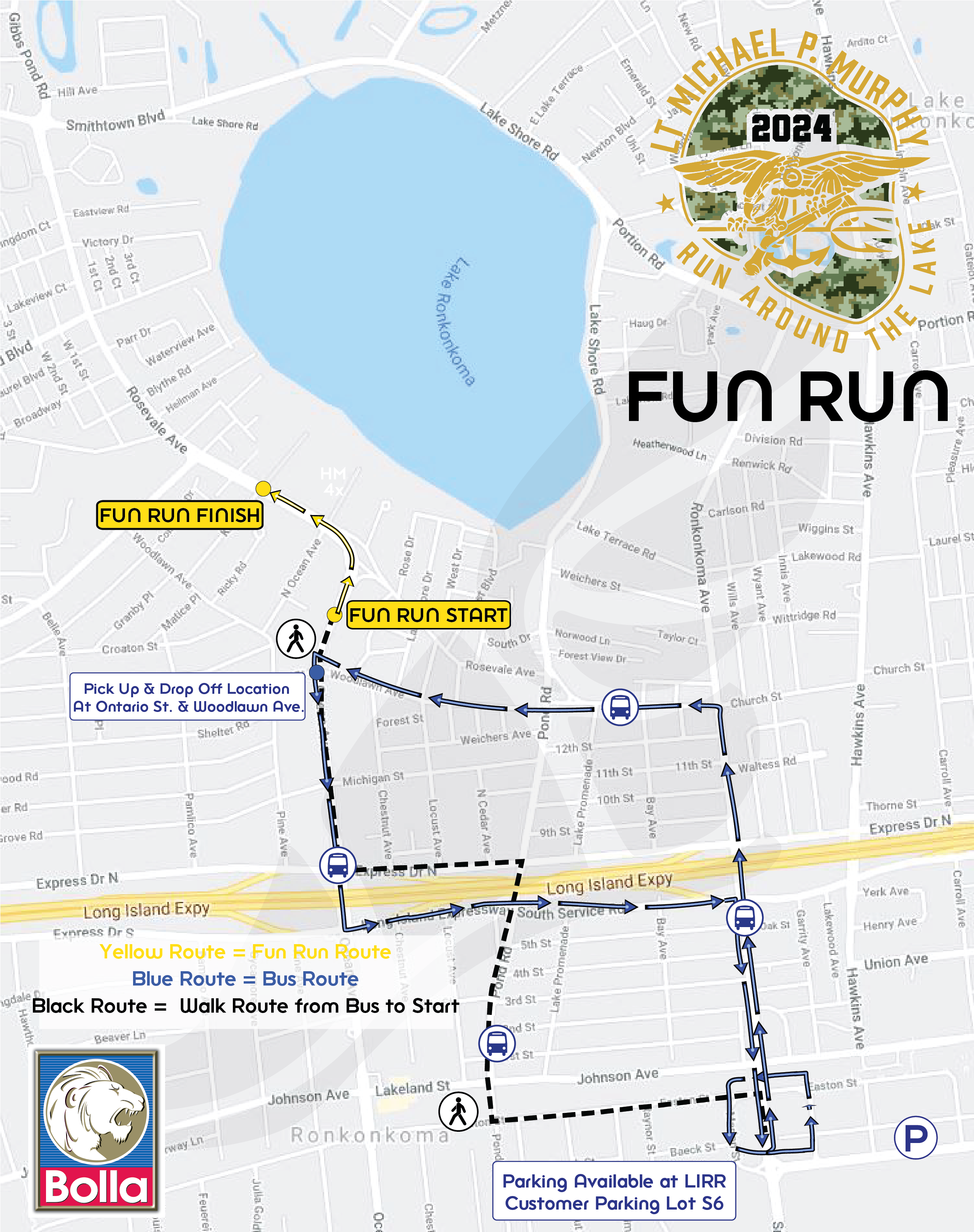 2024 Navy SEAL LT Michael P Murphy Run Around the Lake 4M Half Marathon