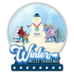 2024 Never Stop Running Foundation Winter Miles Challenge