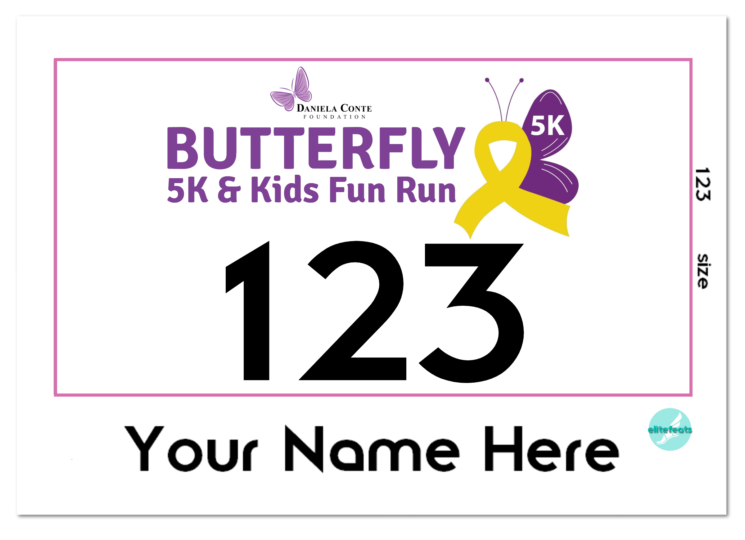 2025 5th Annual Daniela's Butterfly 5K Run/Walk and Fun Run